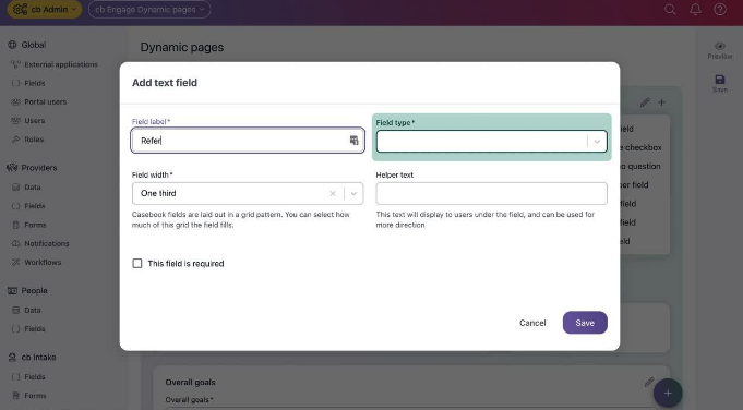 How to Create, Edit, and Rearrange Dynamic Fields